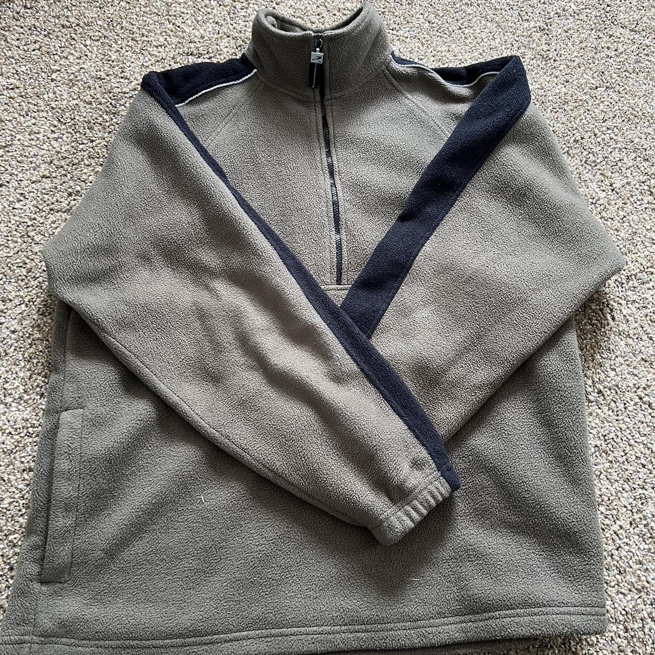 Army Green Fleece Prospirit Perfect Condition... - Depop