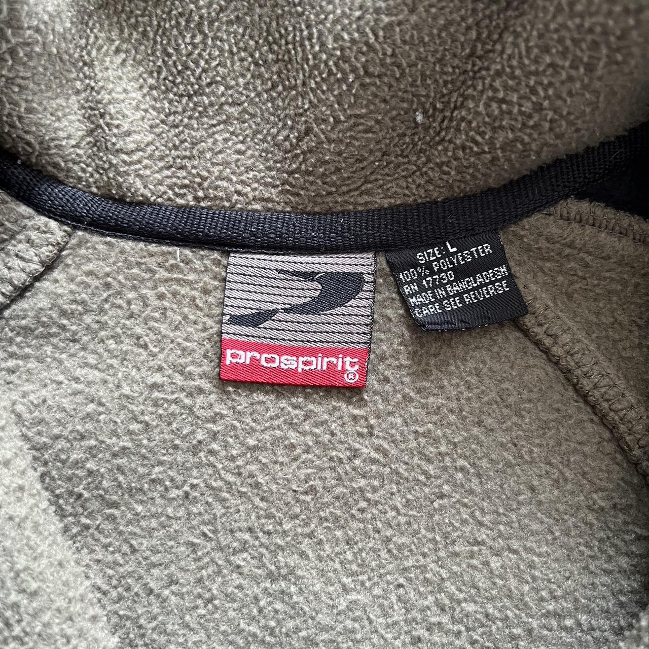 Army Green Fleece Prospirit Perfect Condition... - Depop