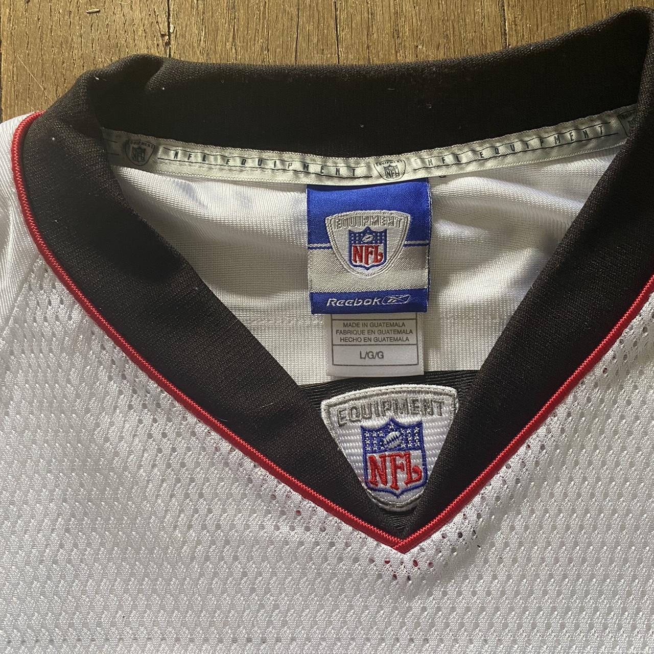 Rare Vintage Michael Vick white Falcons jersey. Size... | Depop