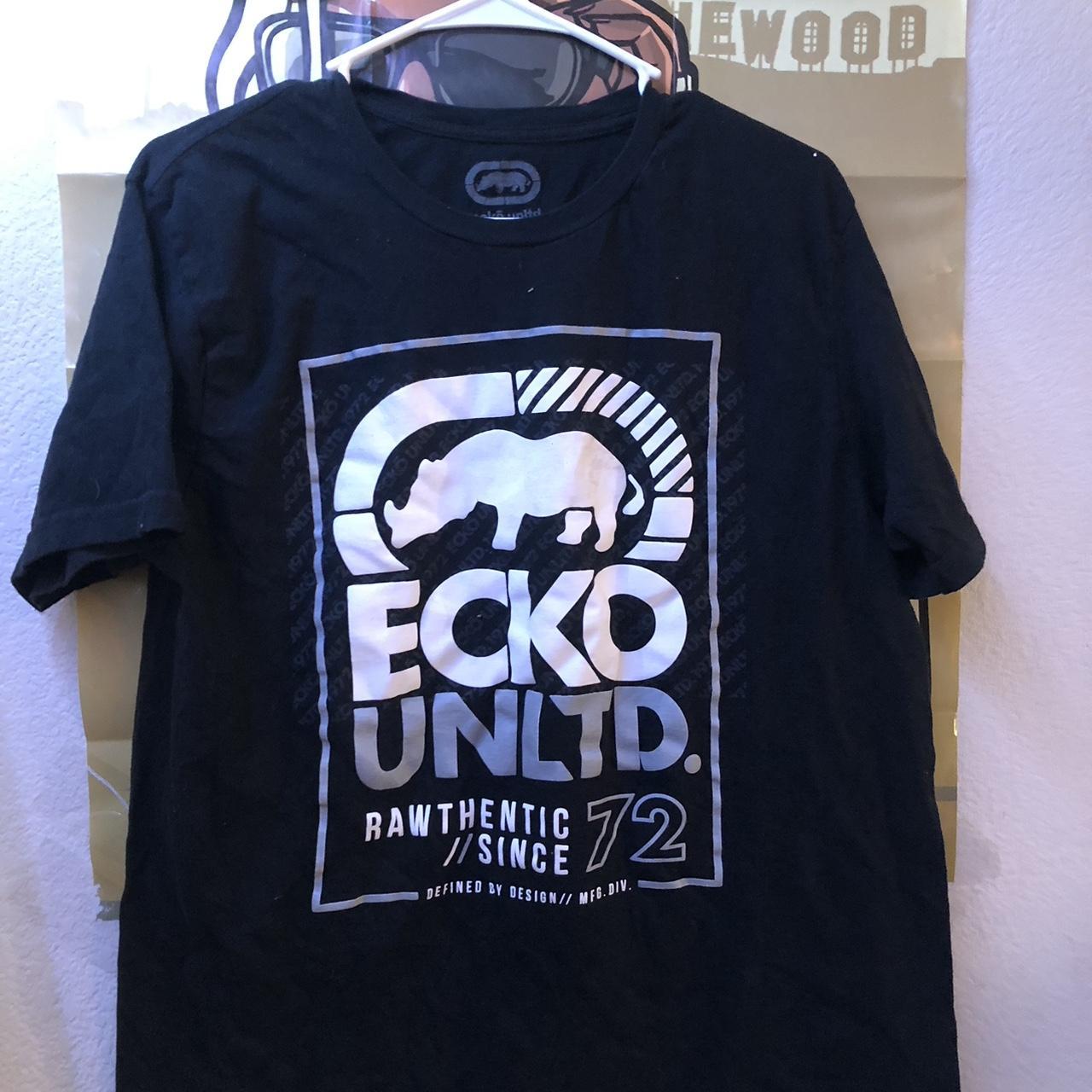 Y2k Ecko Unlted Shirt #grunge #y2k #rour #cybercore - Depop