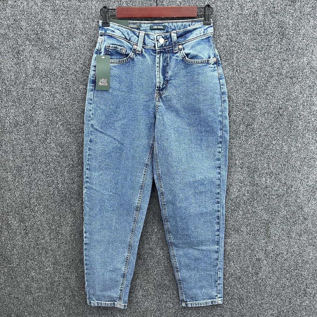 Wild Fable super high rise tapered jeans in women’s... - Depop