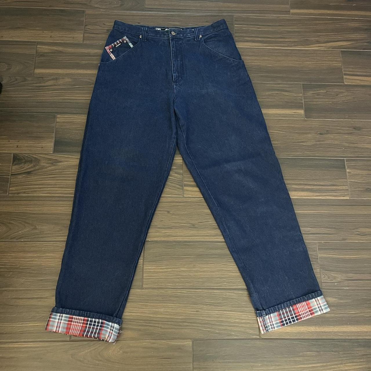 Vintage 90s Hip Hop Karl Kani Baggy Denim Jeans... - Depop