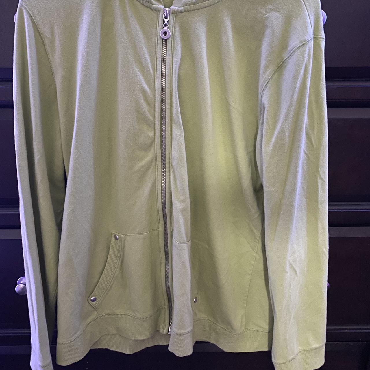 Light olive green jacket (very light not super thick) - Depop