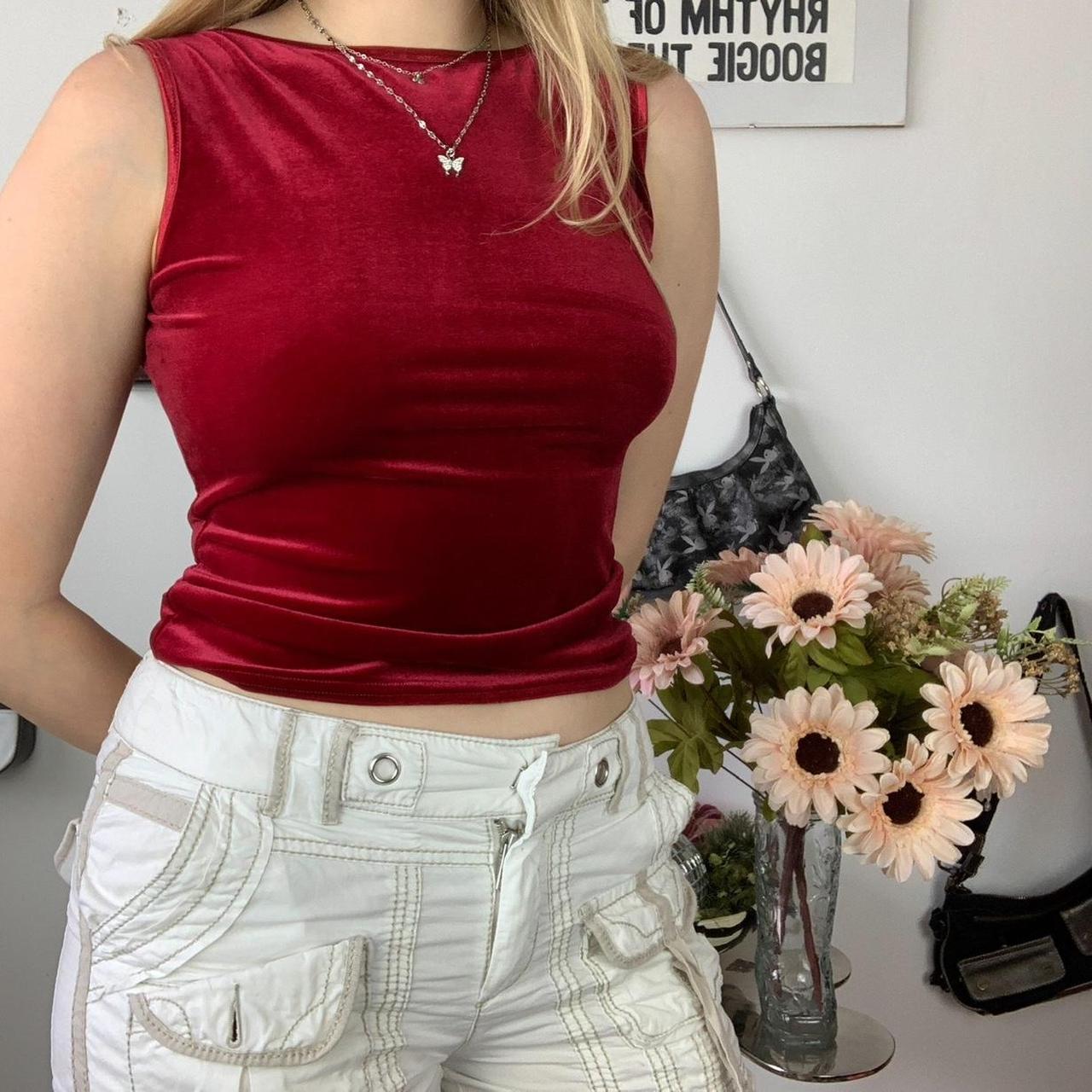 Women's Red Top | Depop