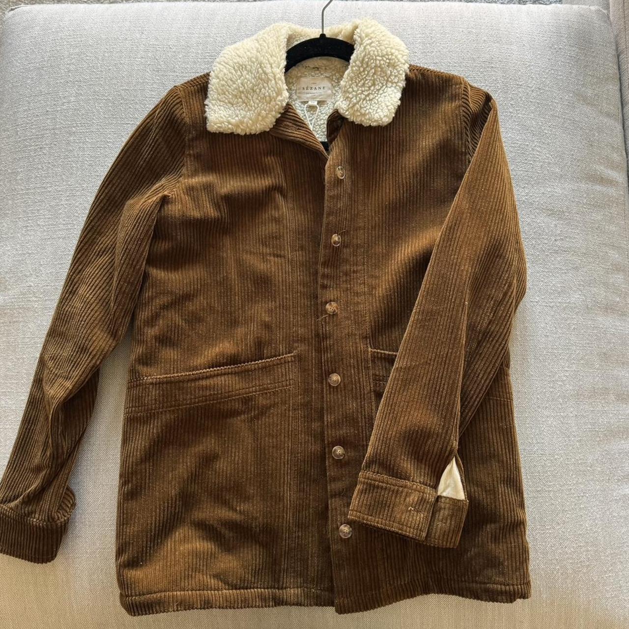 New Sezane Will Jacket. - Courdury Jacket with... - Depop