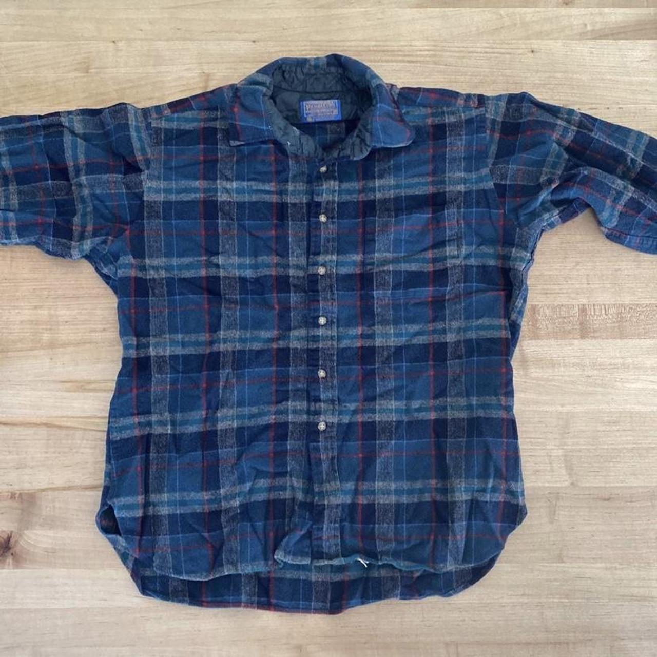 Pendleton Flannel 100% wool Size XL (fits like a... - Depop