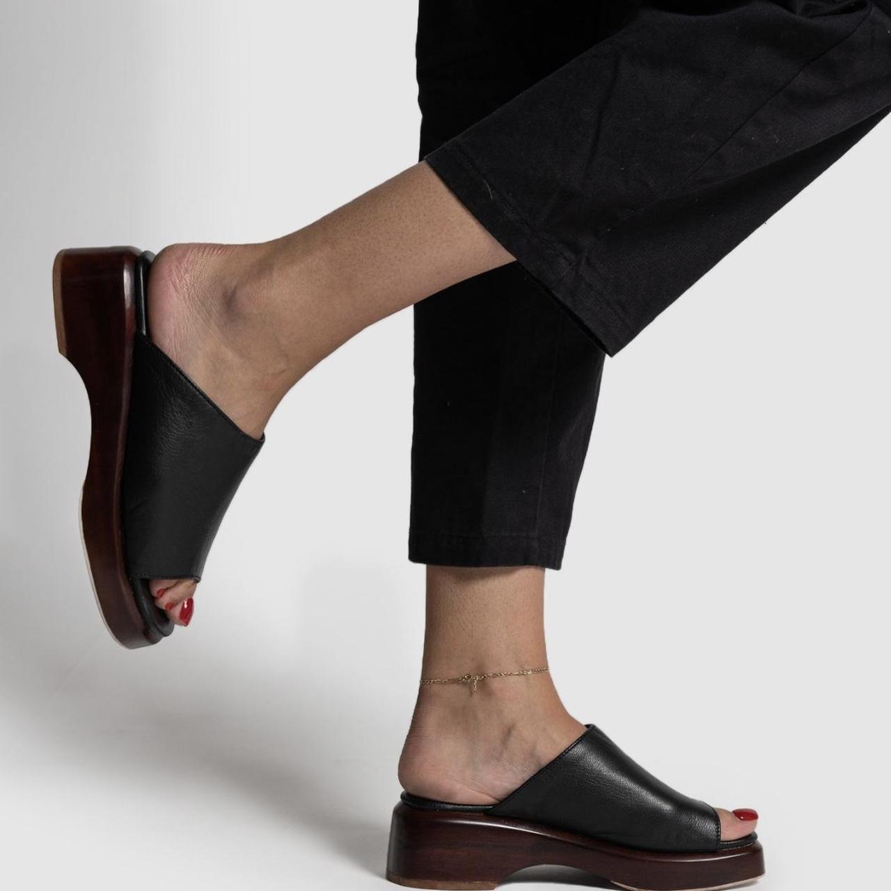 James Smith ‘Rome’ clog. Leather upper and leather... - Depop