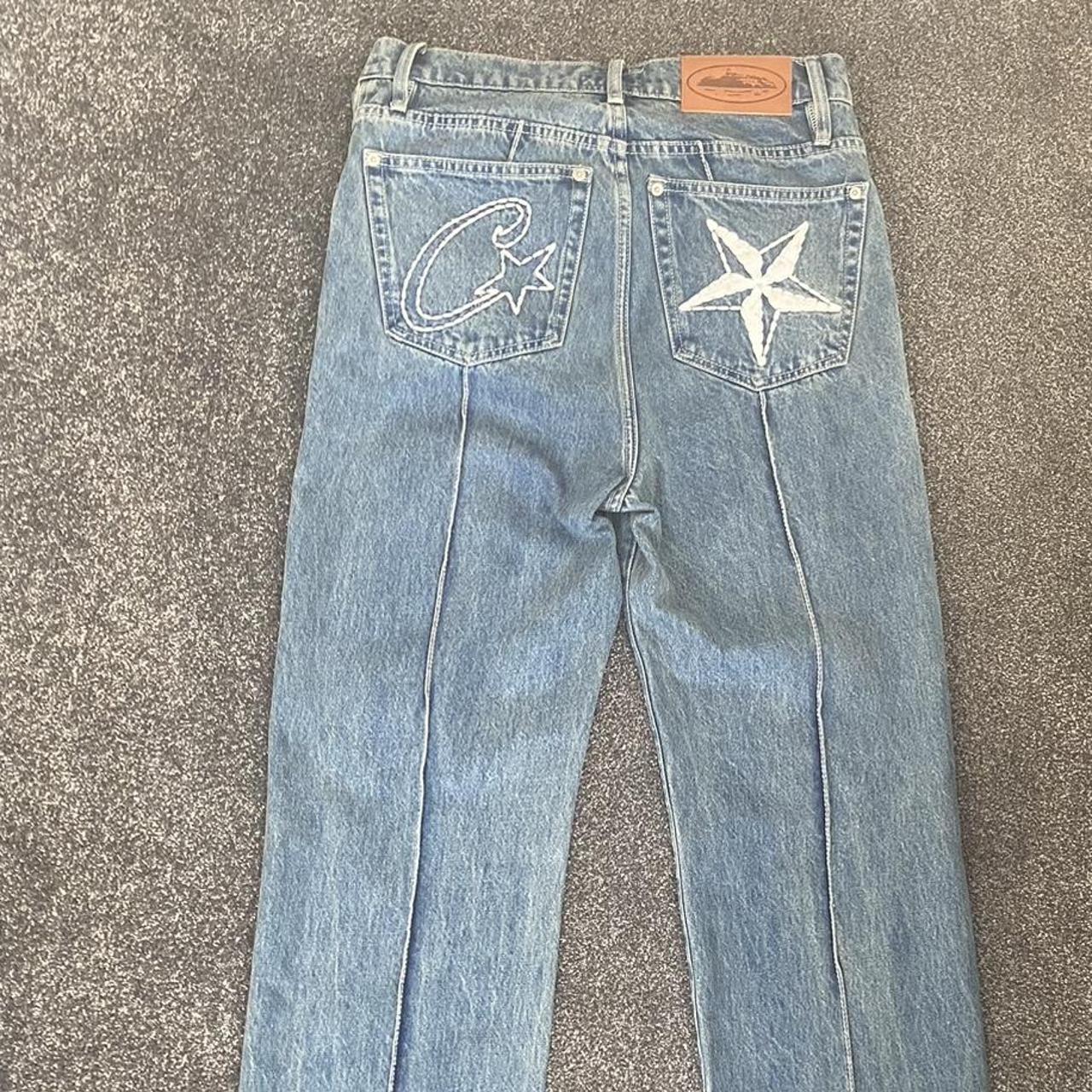 Corteiz Jenes (Denim genes) - Size Medium Brand new... - Depop