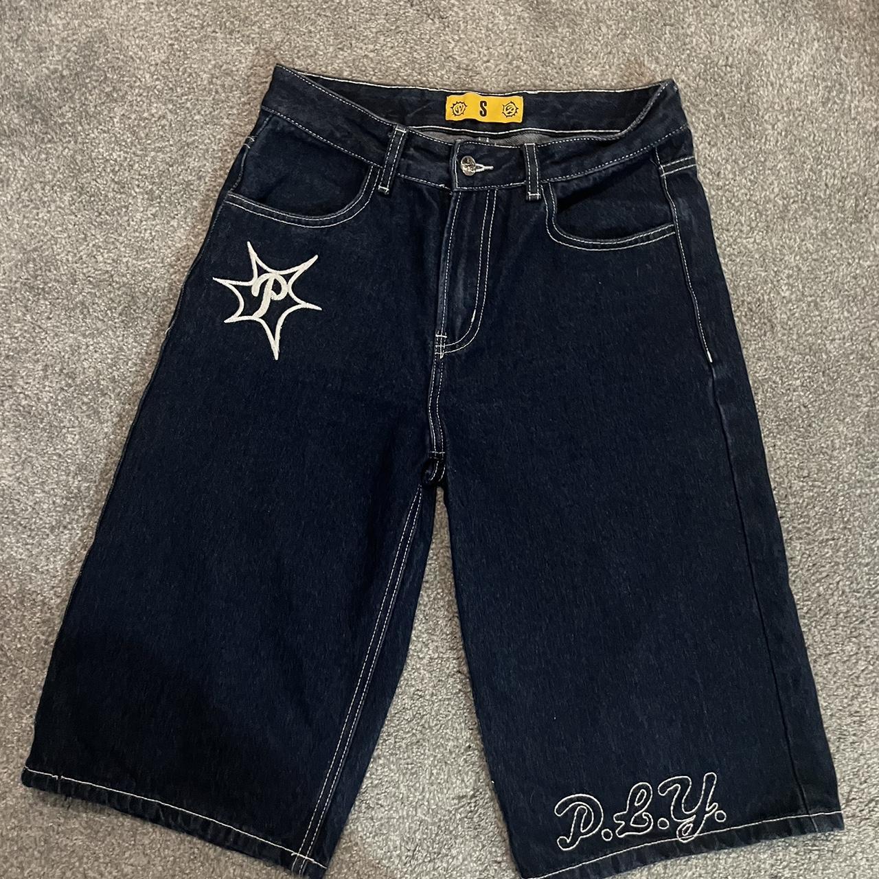 protect ldn jorts👖 baggy fit condition: 10/10🧼 worn... | Depop