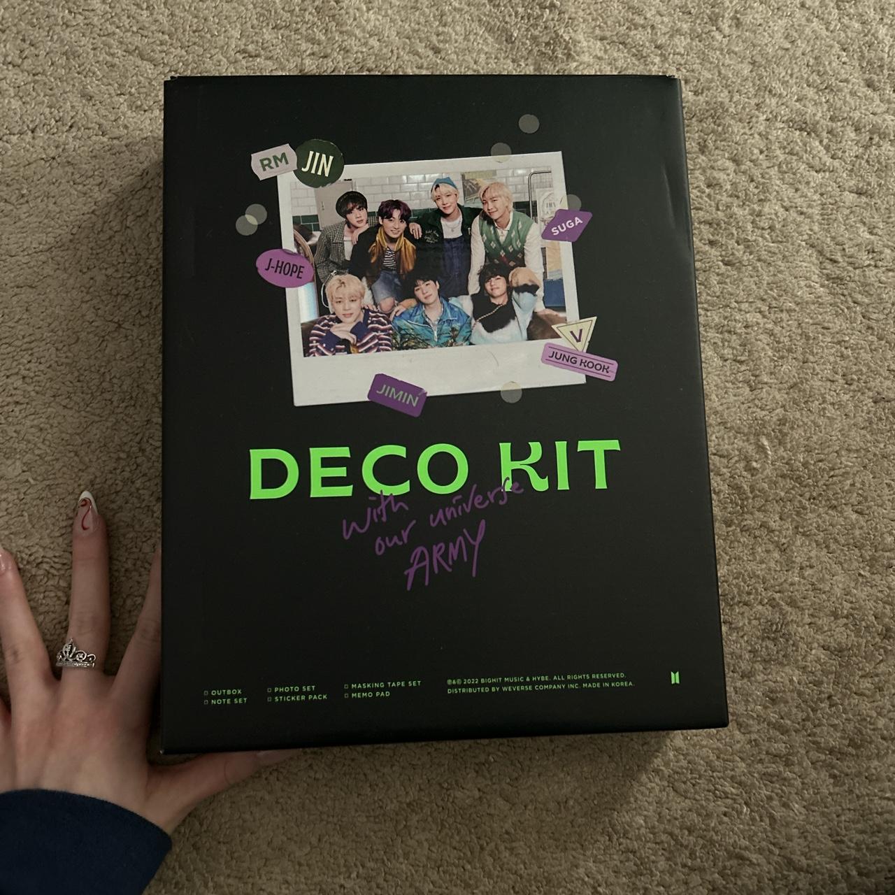 BTS deco kit! All inclusions except photocard!!... - Depop
