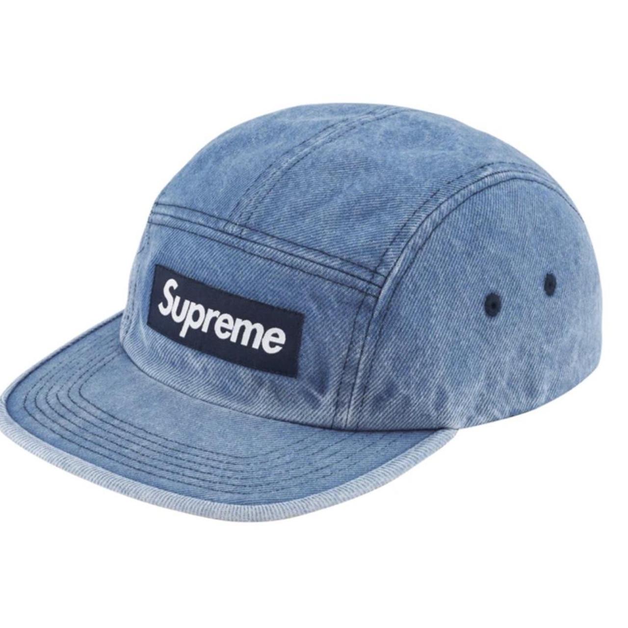 Supreme Denim Camp Cap 🧢 Fully Sold Out Online... - Depop