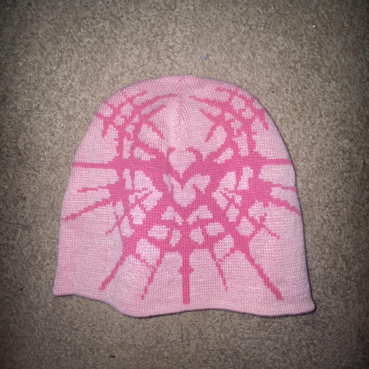 Pink y2k beanie #y2k #2000s #beanie #00s - Depop