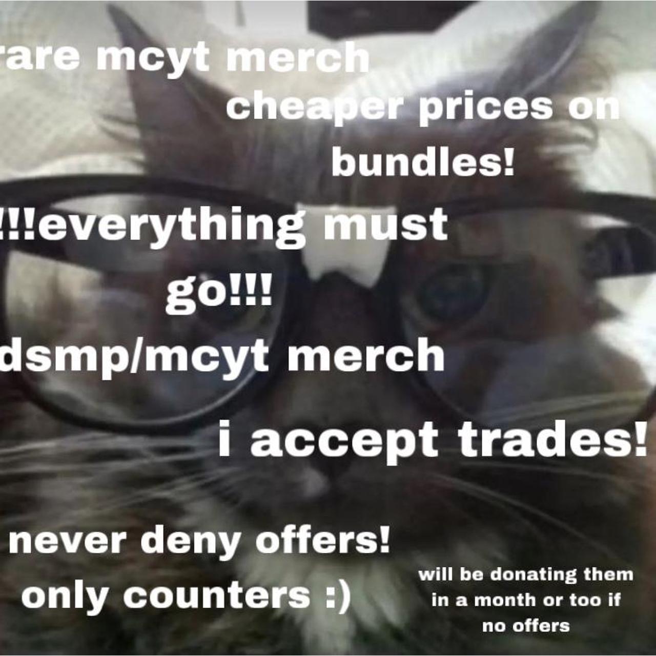 mcyt dsmp merch sale rare merch dream was taken... - Depop