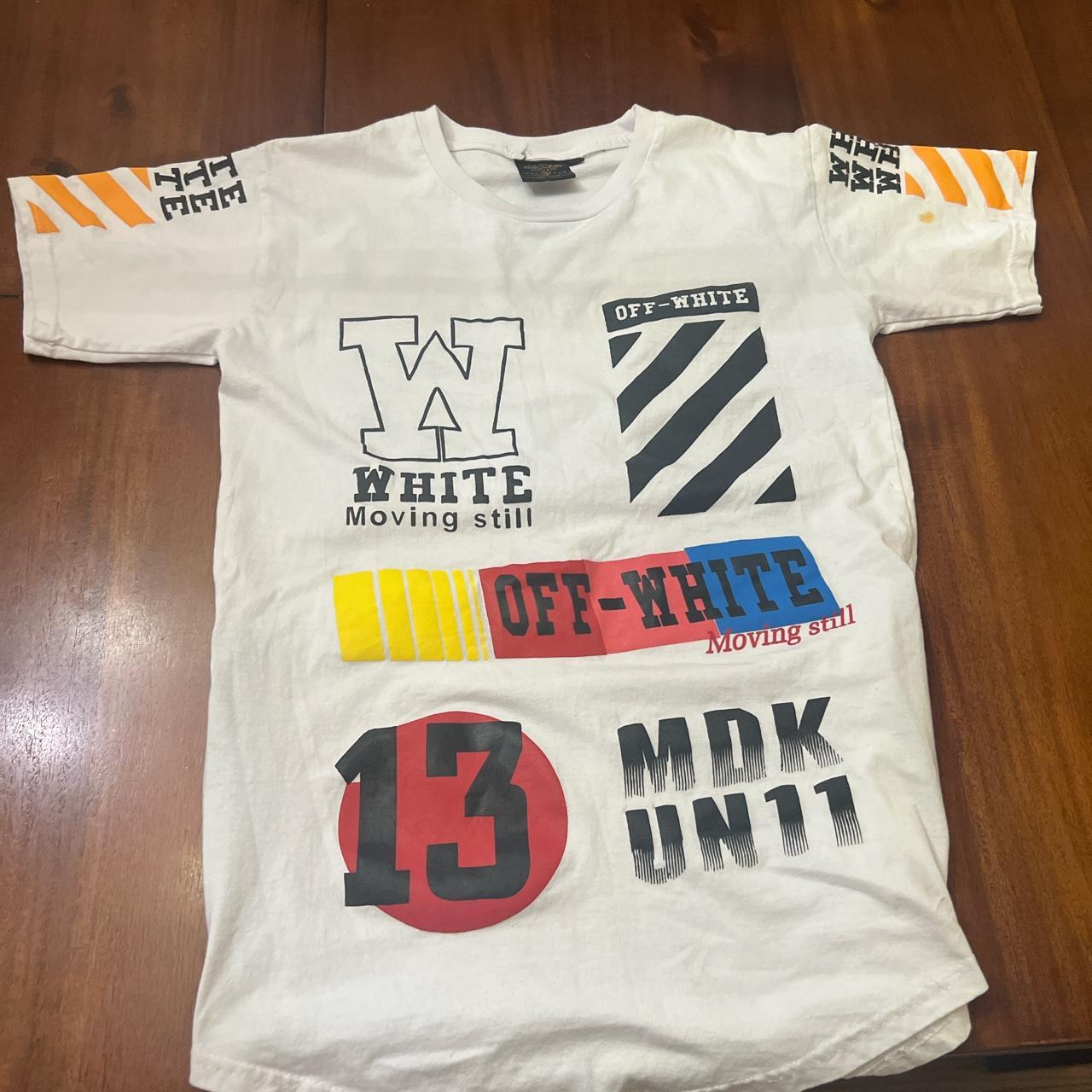 Original design Kanye West OFF WHITE Moving still 13... - Depop