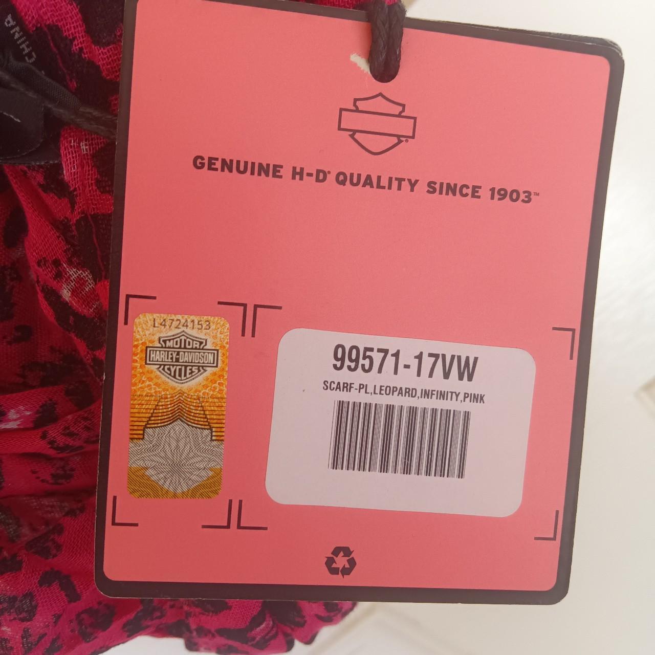 Harley-Davidson Women Pink Leopard Scarf NWT - Depop