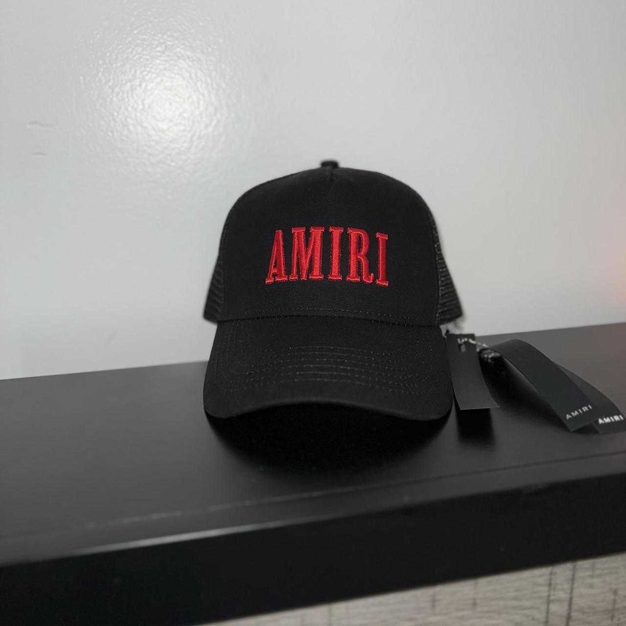 Amiri Hat unisex Color: black Size: one size... - Depop