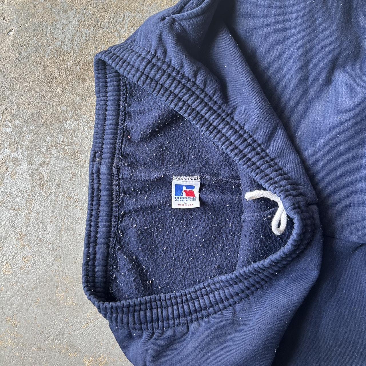 Vintage Navy Russell Sweats Good condition straight... | Depop