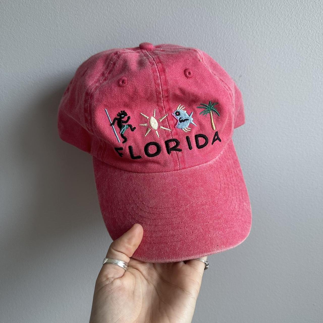 Faded Red/Pink Florida baseball hat - such a nice... - Depop