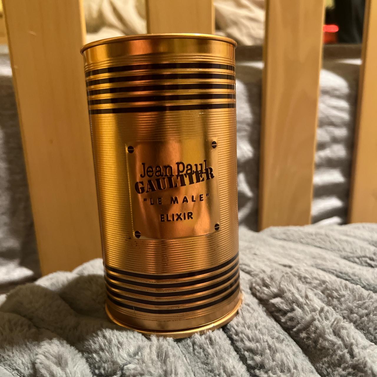 jpg le male elixir can 2.5 oz - Depop