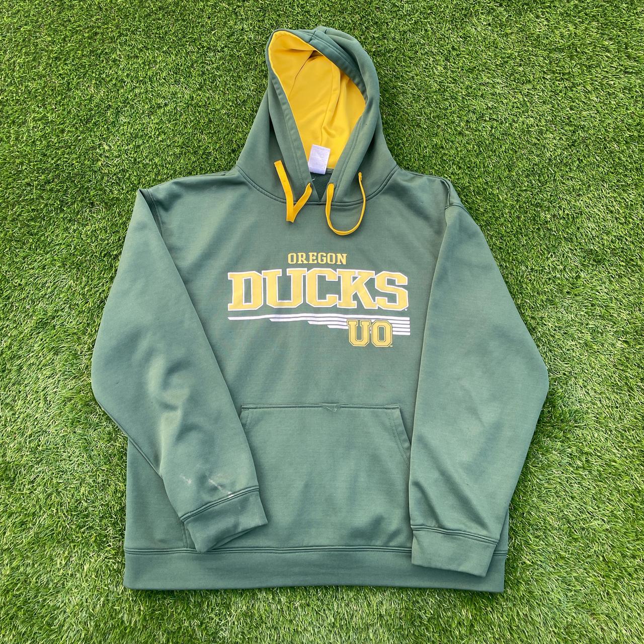 Vintage Y2K Oregon ducks graphic hoodie Size men’s... | Depop