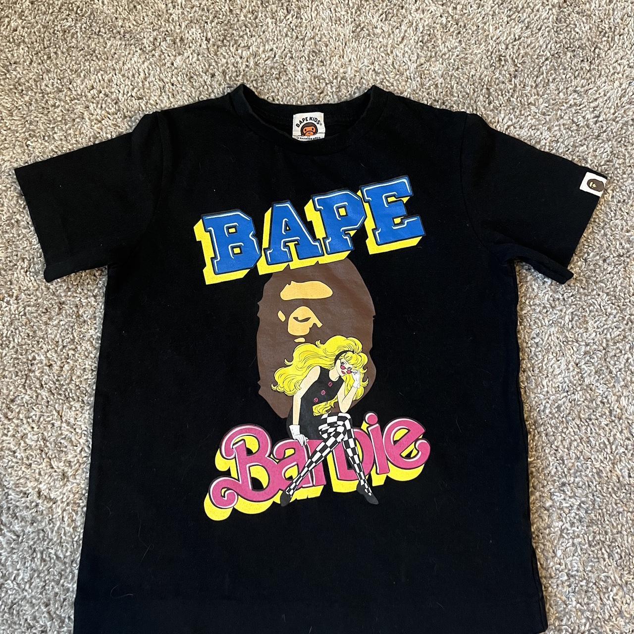 Girls Bape Barbie collaboration 4-5 years old - Depop