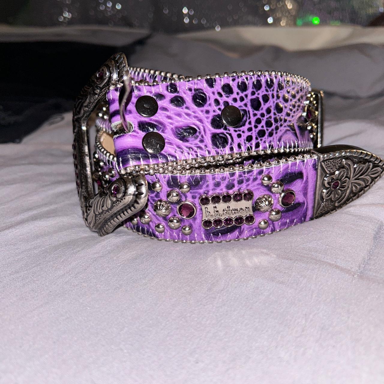 SOLDD! dont buy Authentic B.B Simon Belt Size 30,... - Depop