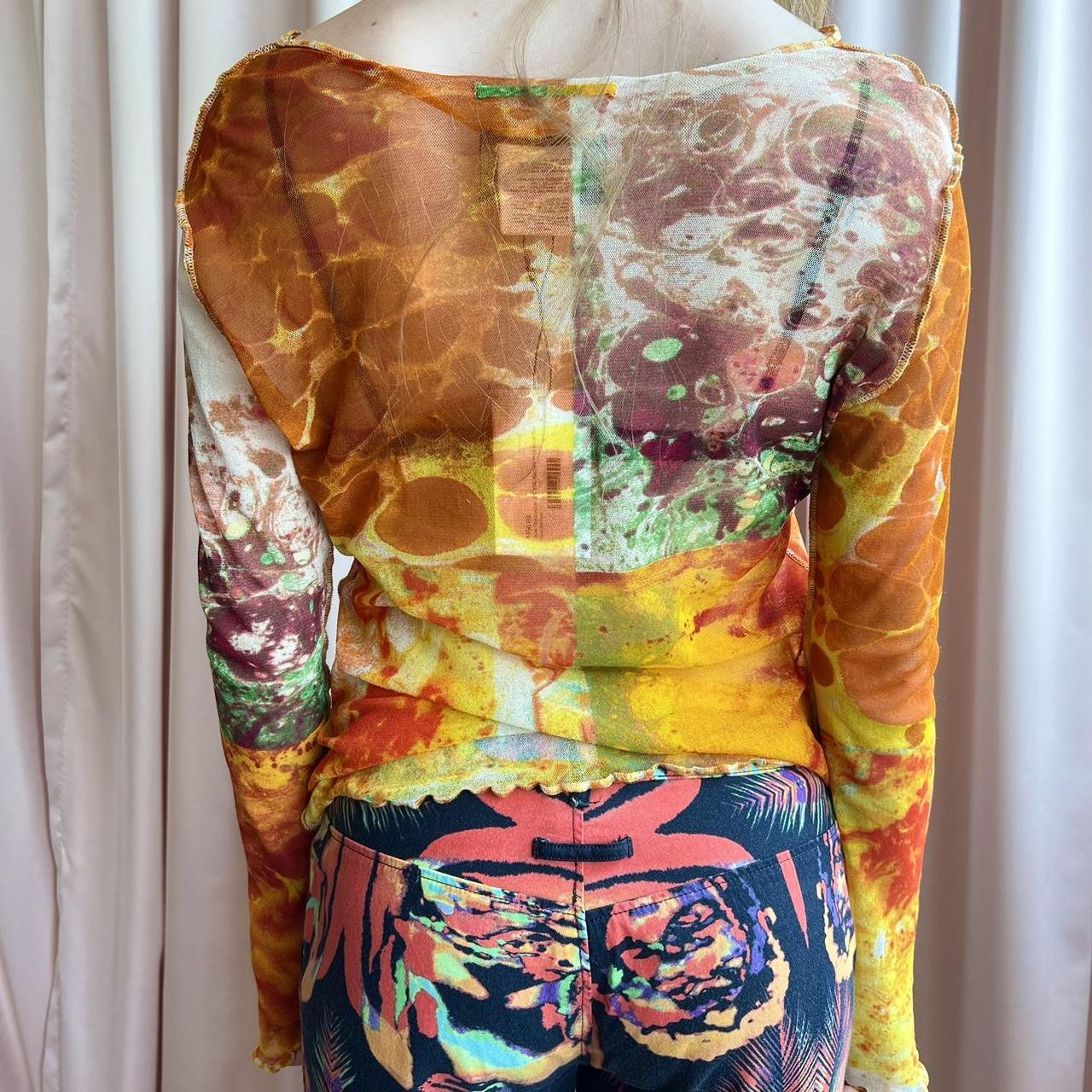 Jean Paul Gaultier S/S 2000 Bacteria Print Mesh... | Depop Jean Paul Gaultier S/S 2000 Bacteria Print Mesh... | Depop