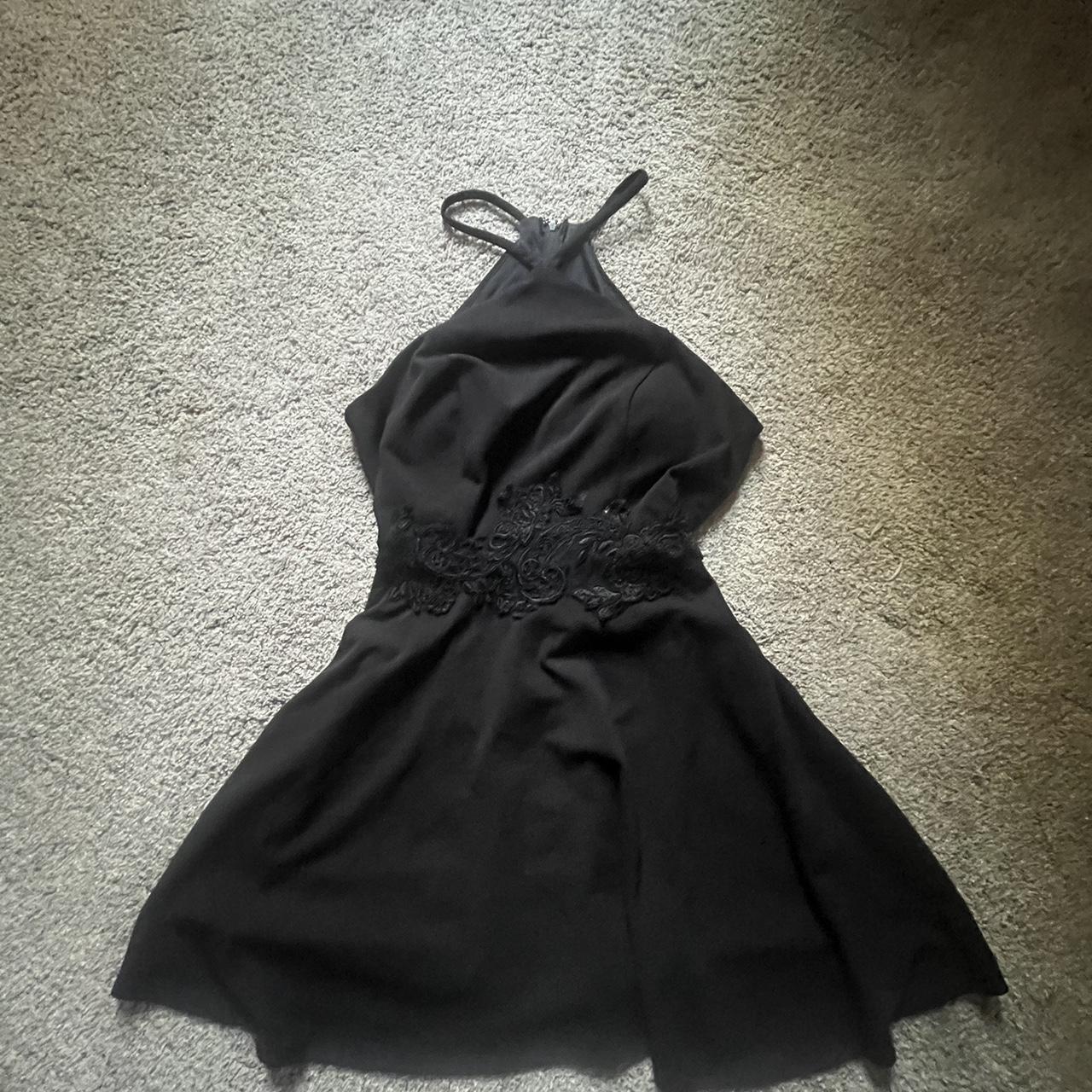 CUTE AND ELEGANT BLACK HOCO DRESS PERFECT FOR ANY... - Depop