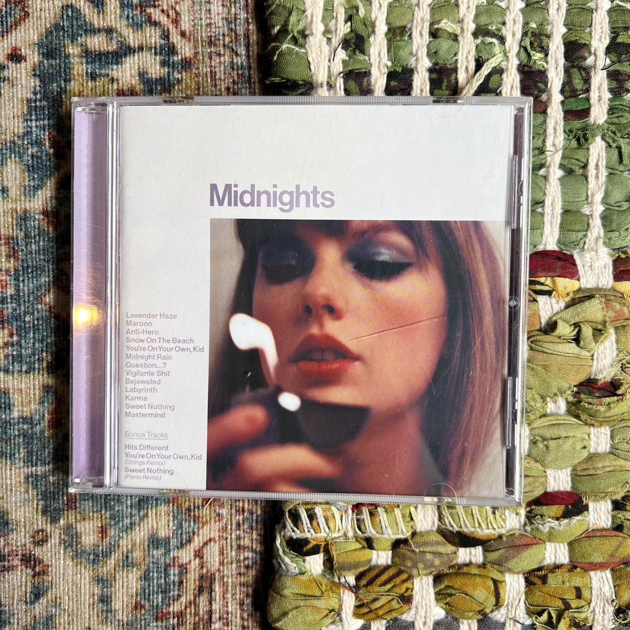 Taylor Swift “Midnights” CD. Perfect play through, a... - Depop