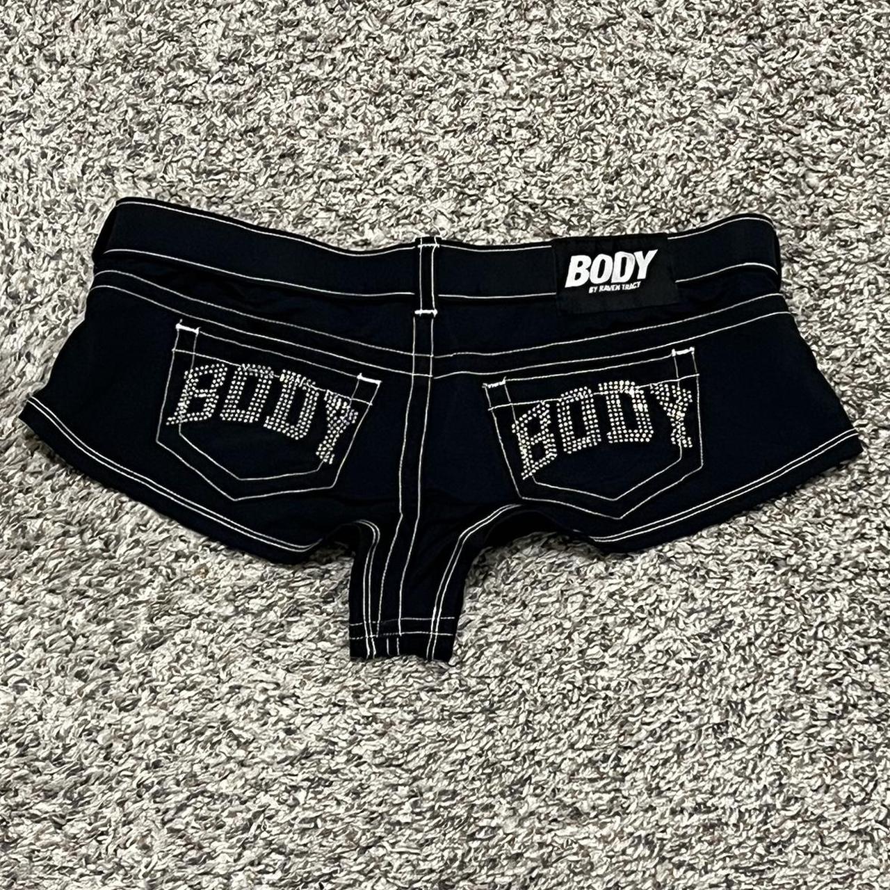 Body by raven tracy swim daisy dukes - size M never... - Depop