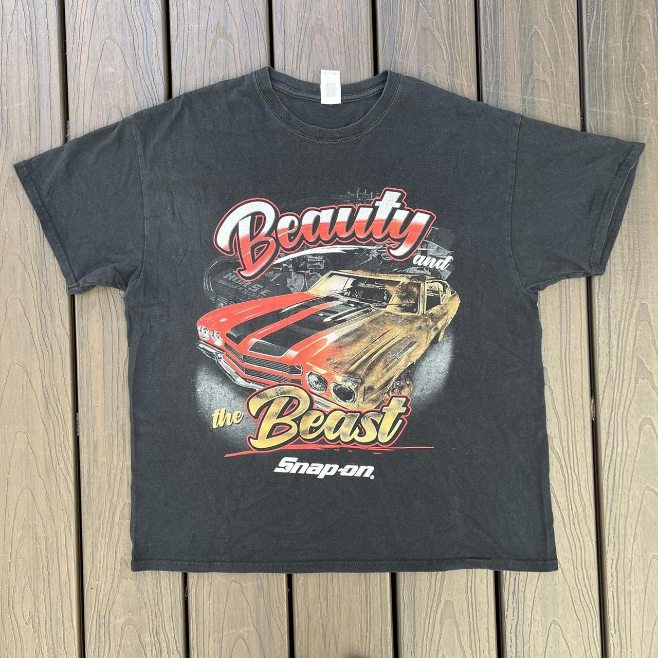 Snap-on Racing Graphic Shirt Size XL Please check... - Depop