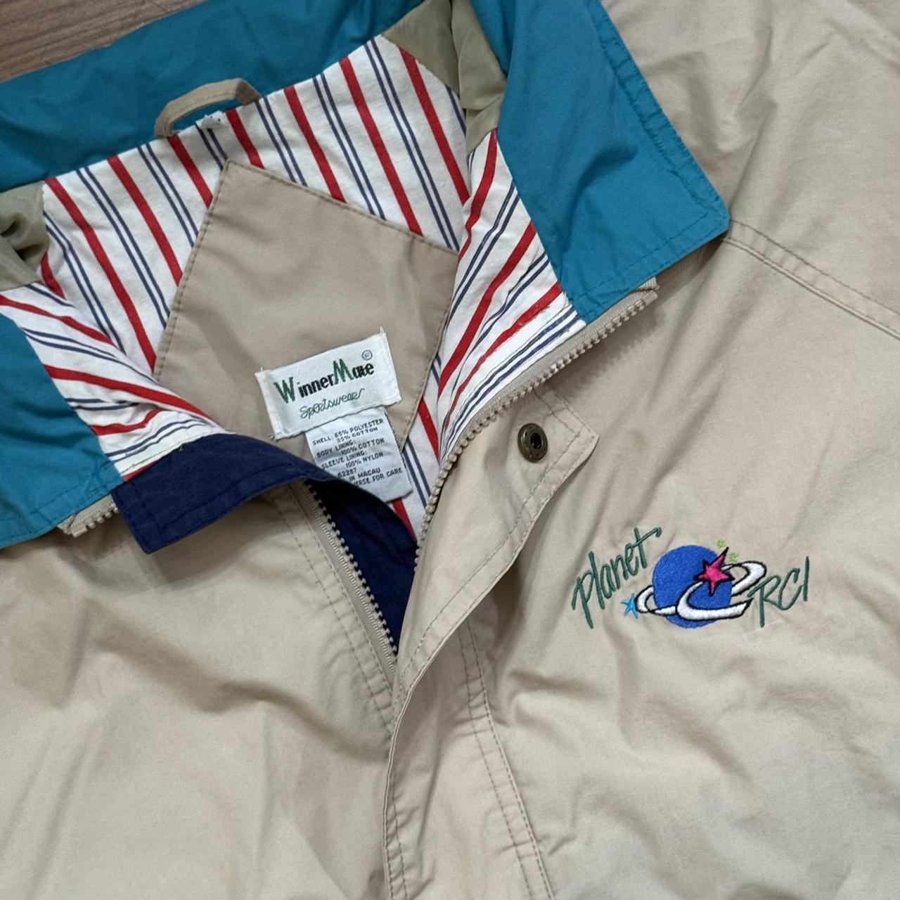 VINTAGE Winner Mate Planet RCI Jacket Size... - Depop