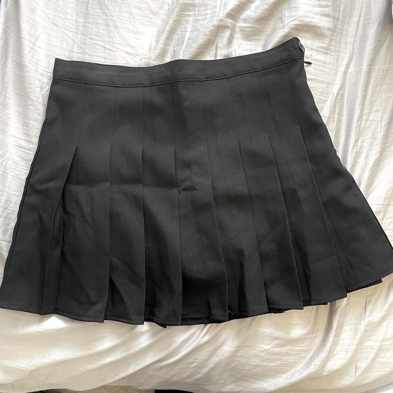 Black Pleated Skirt from Yesstyle (branded for... - Depop