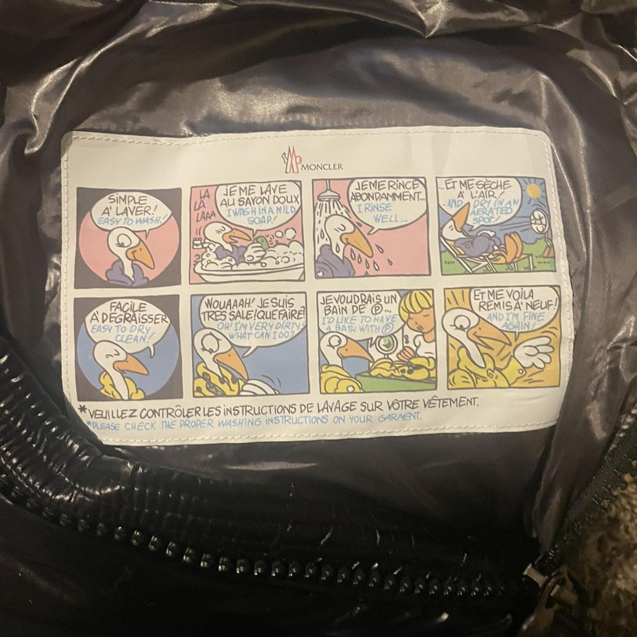 Moncler Maya Jacket Black Gently Worn Size Medium... - Depop