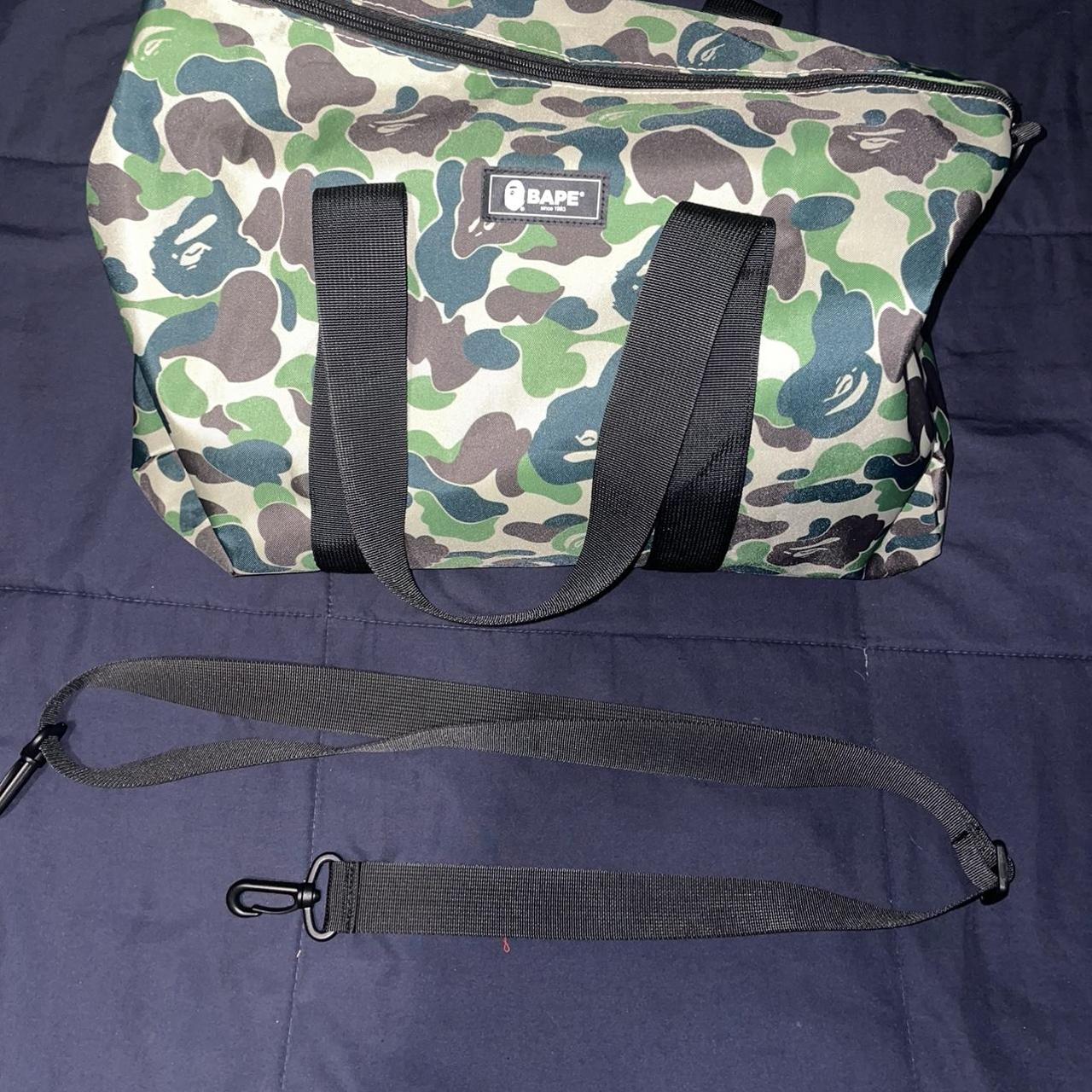 Bape Accessory Small Camo Duffle Bag w/ Additional... - Depop