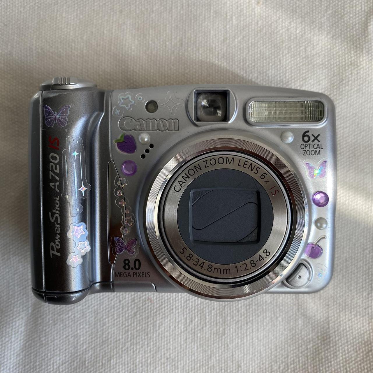 silver canon powershot a720🪻☼ ⋆｡˚⋆ฺ info ; ᡣ𐭩 will... - Depop