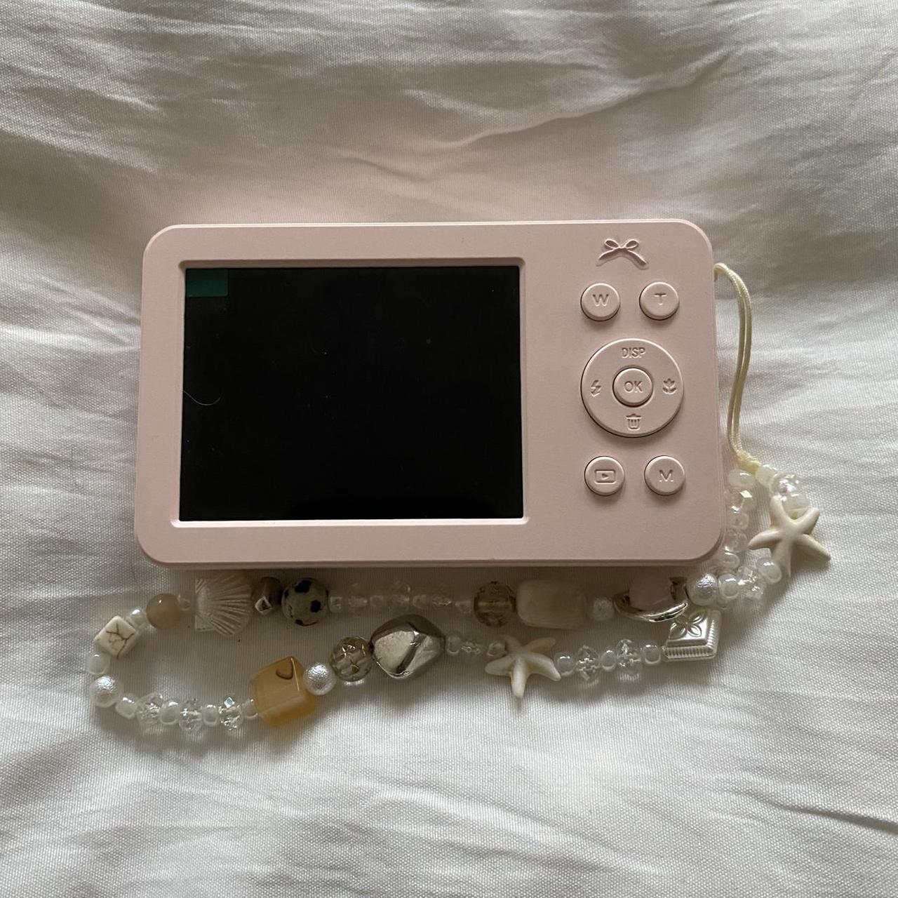 pale pink digital camera w/ mirror🫁 . ݁₊ ⊹ . ݁˖ .... - Depop