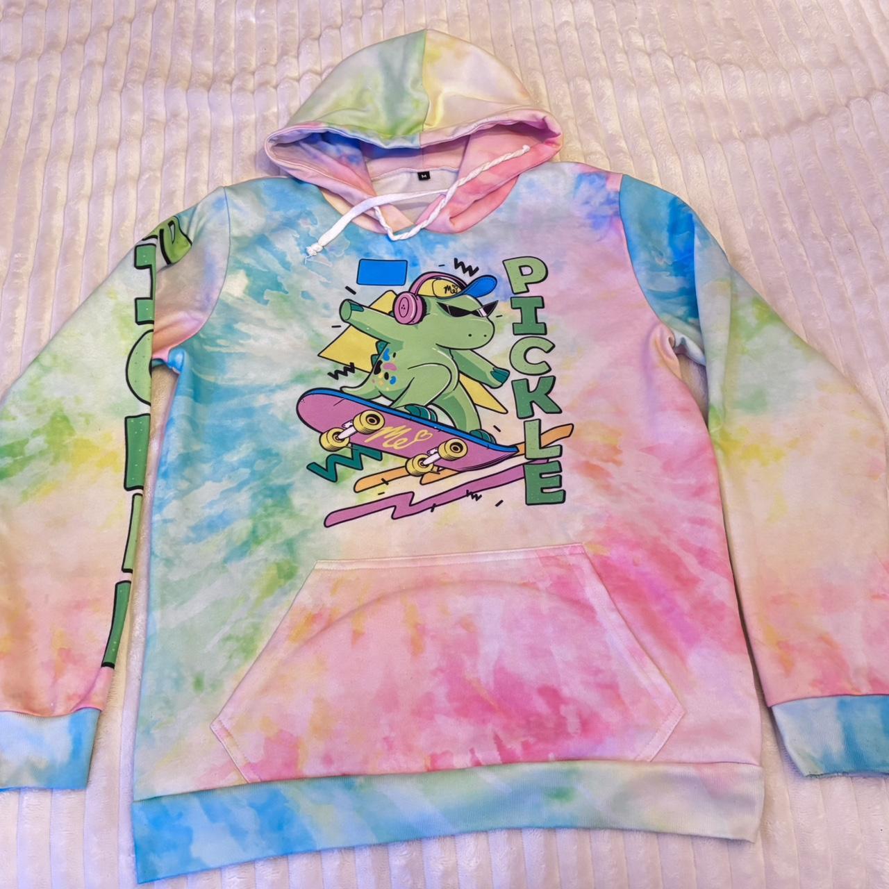 Moriah Elizabeth Pickle hoodie size Medium Real... - Depop