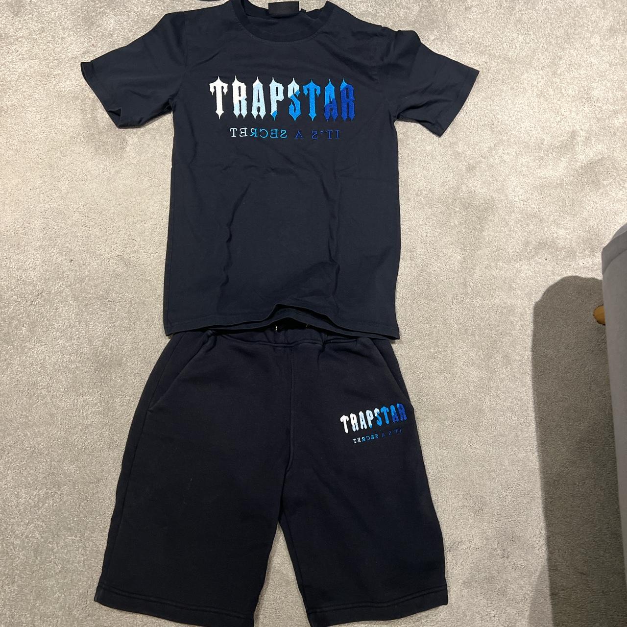 Trapstar short set soze small worn once Great... - Depop
