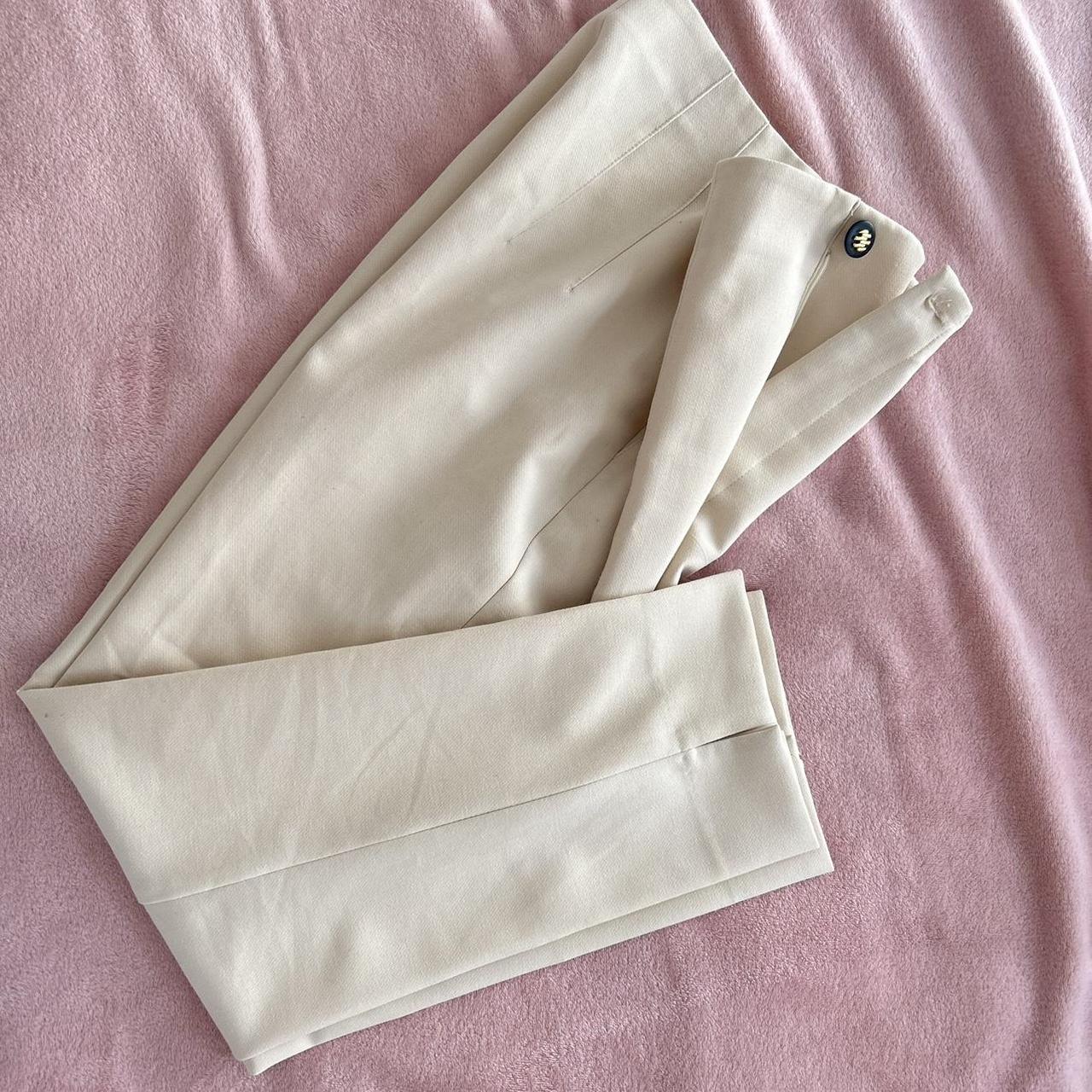 Pants classic with high waist Size S - Depop