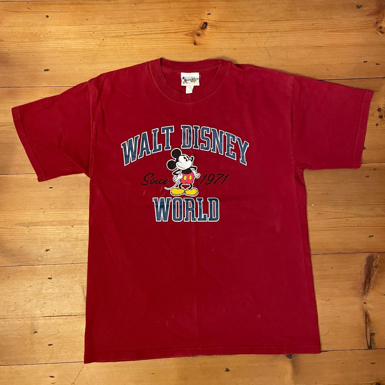 Mickey Mouse Red T-shirt Timeless Disney print.... - Depop