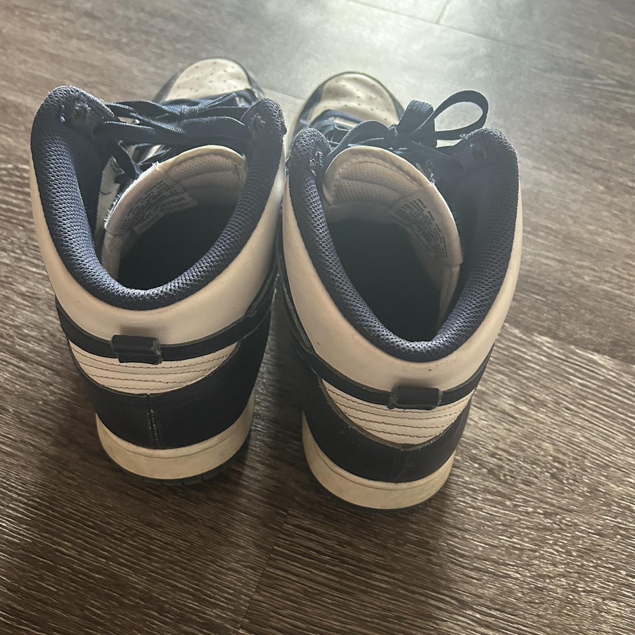 Navy Blue Nike Dunks Size : 11 Creased and dirty... | Depop