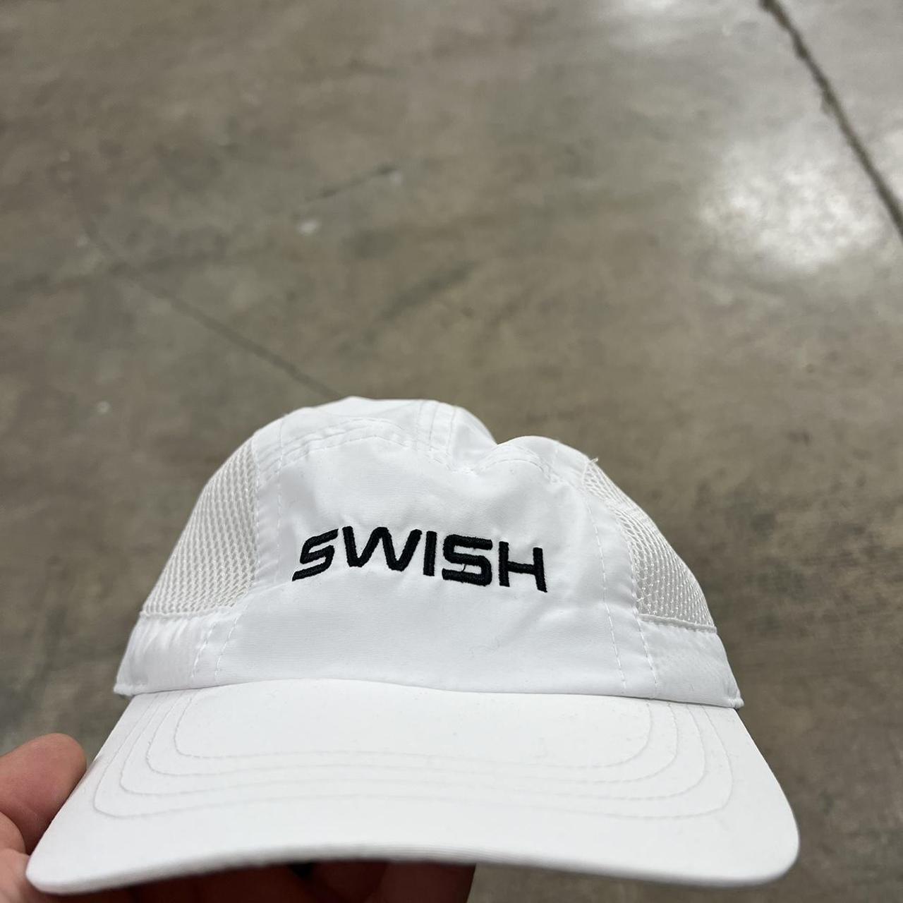 Swish cap - White O/S Mesh sides - Depop
