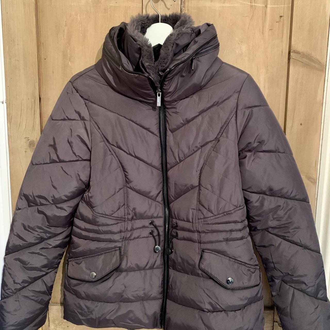 Oasis Puffa Coat - size S. Like new, barely worn.... - Depop