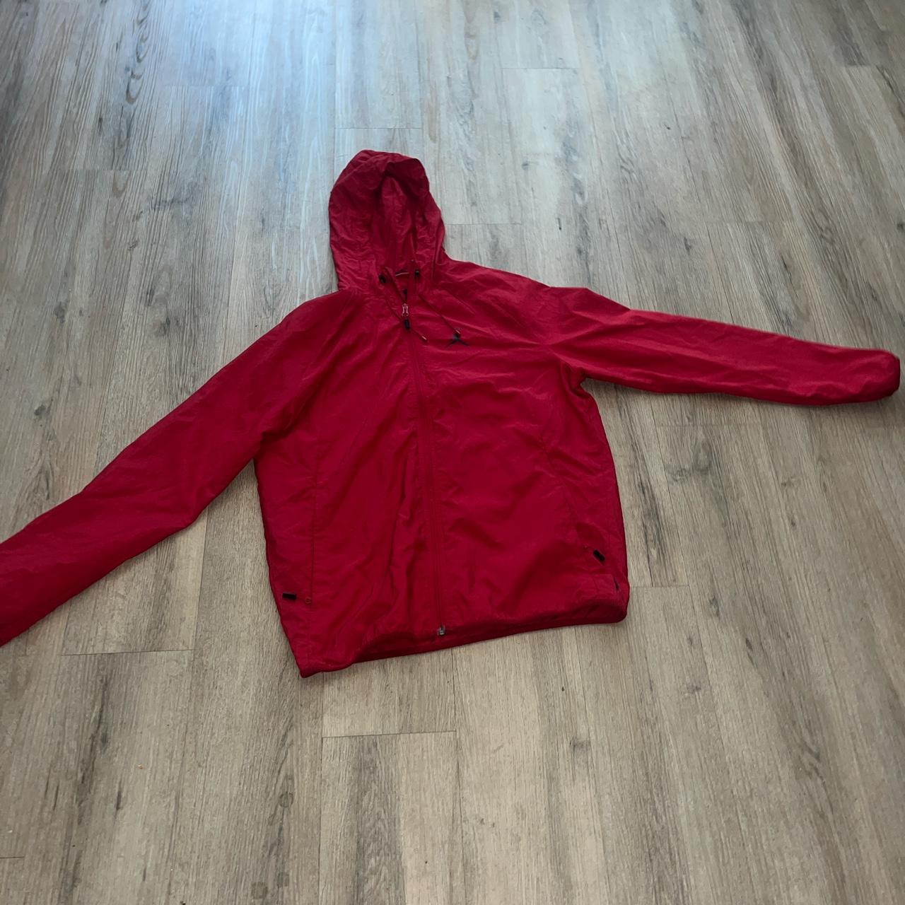 Jordan Hoodie red #jordan #hoodie - Depop