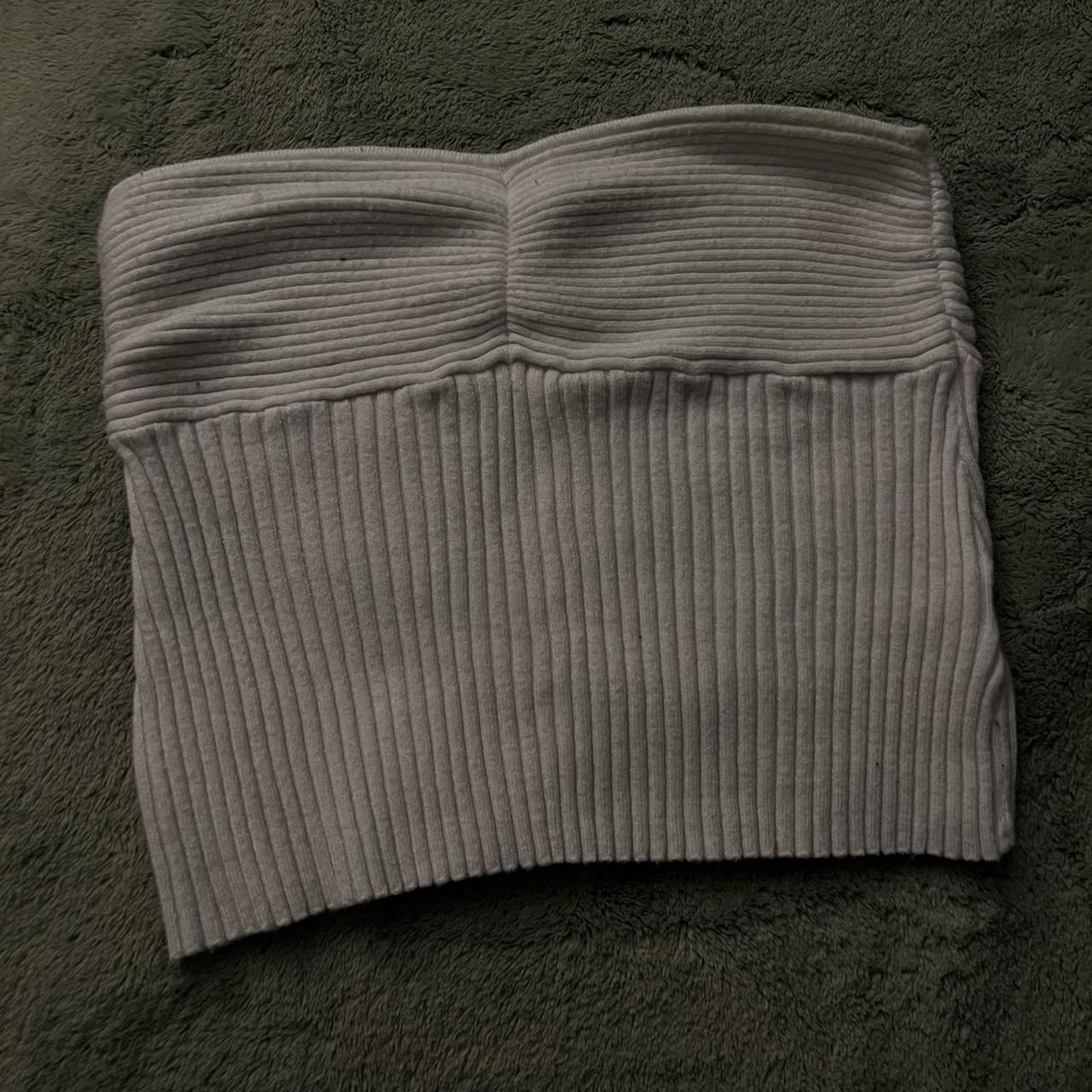 white crop top - Depop