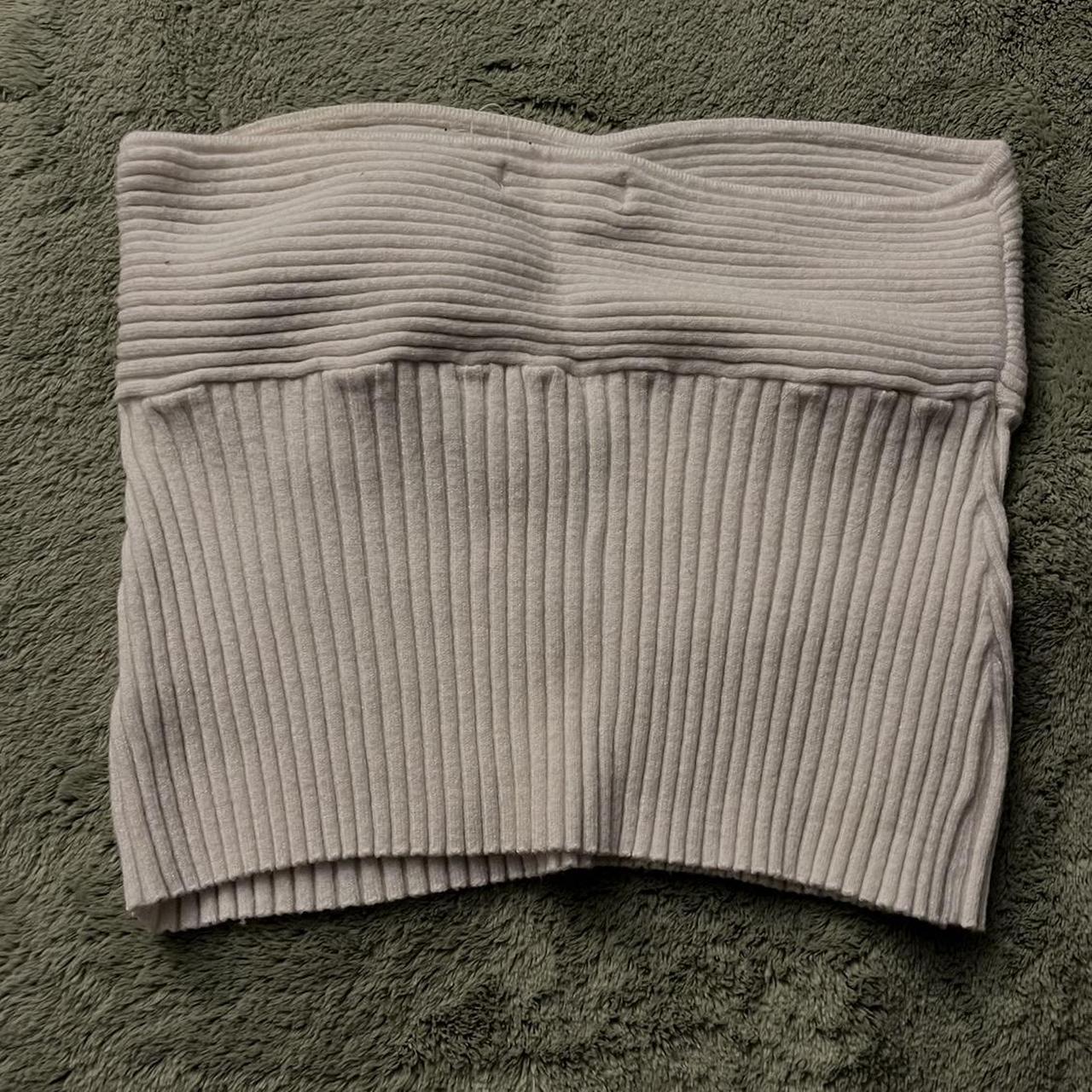 white crop top - Depop