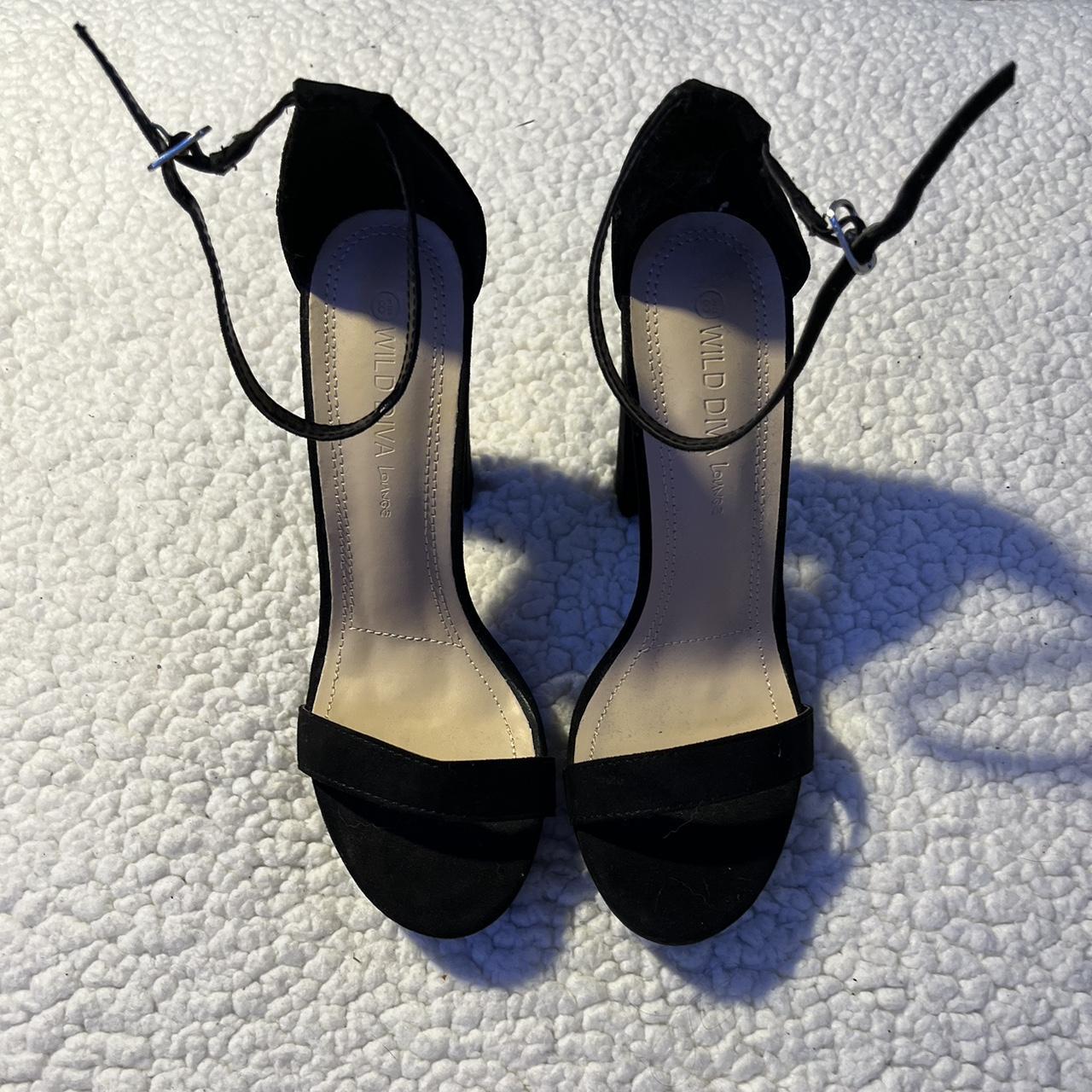 black heels -originally $24.99 - Depop