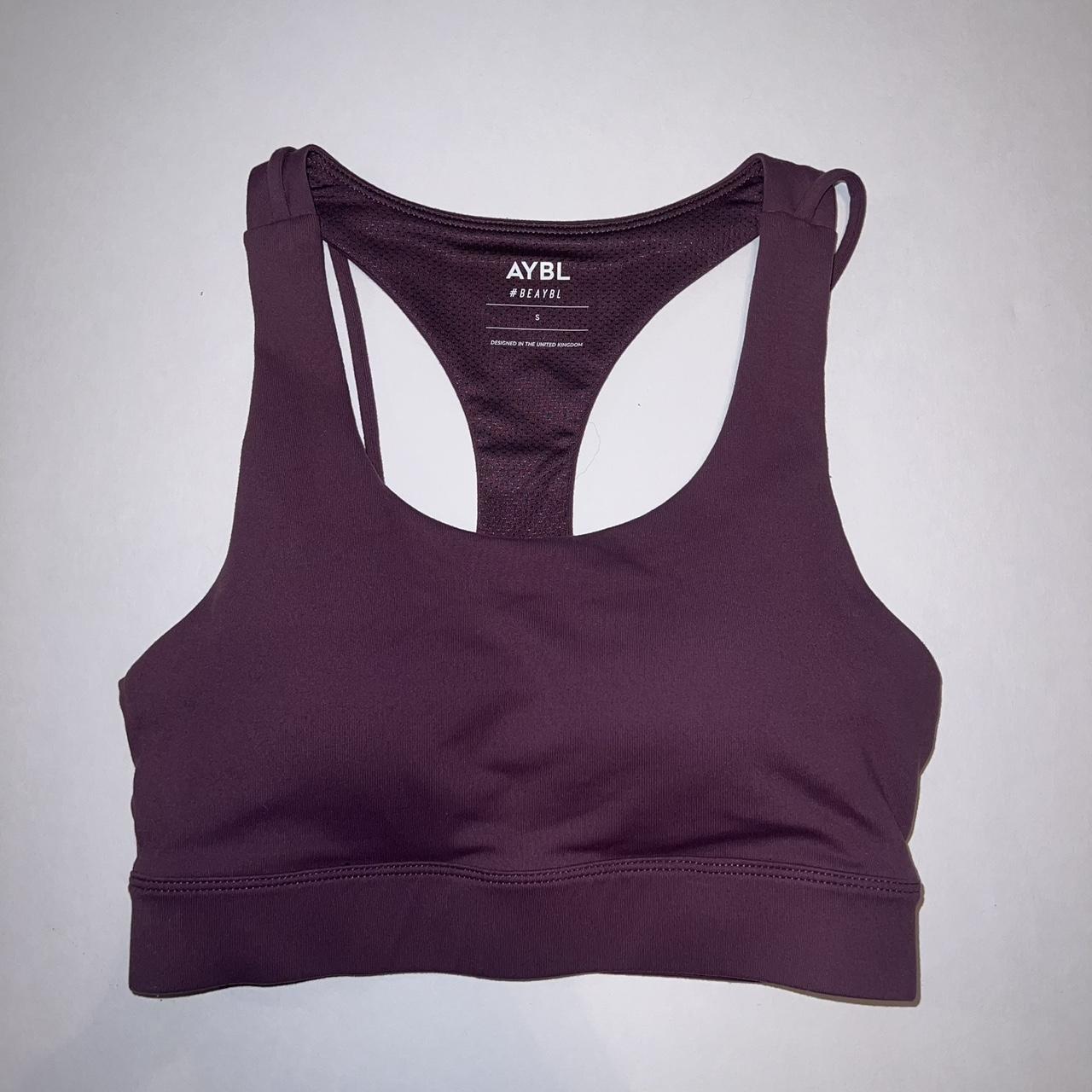 S Aybl core bra - purple | Depop