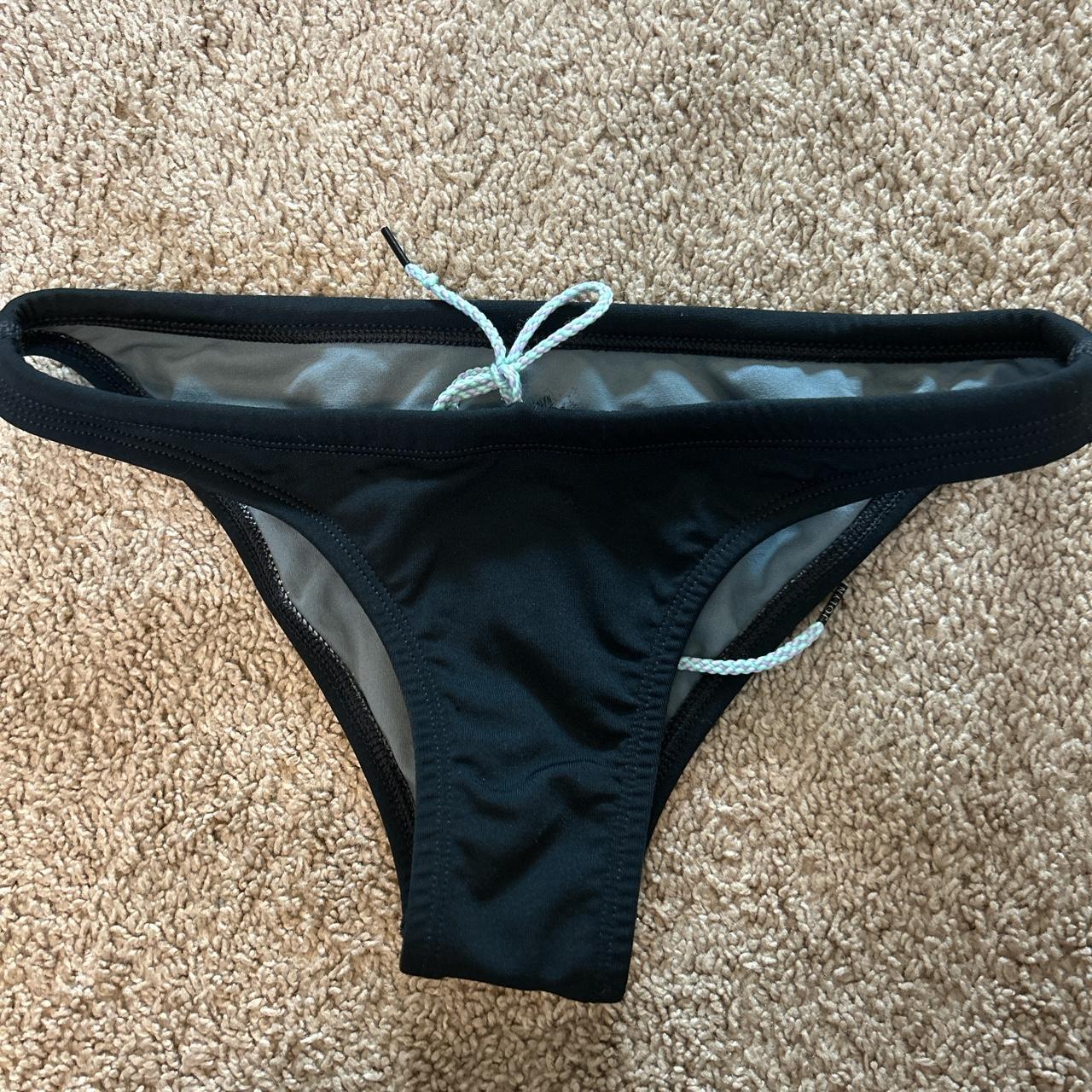 swimsuits all barley worn the black bottom with... - Depop